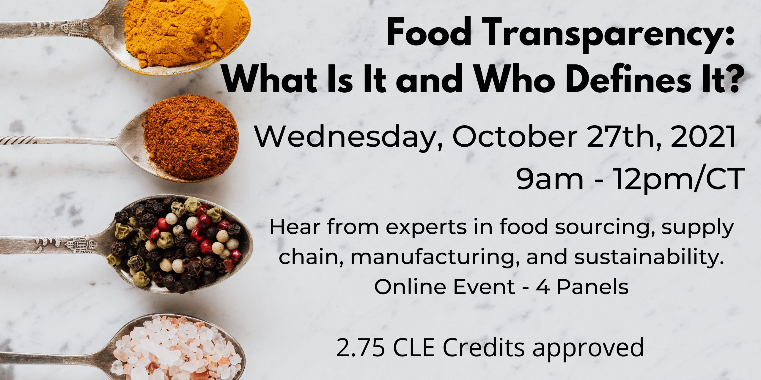 Food Transparency What Is It and Who Defines It – Health Law Institute