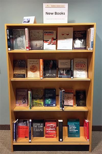 New Books! Check Them Out! – Warren E. Burger Library
