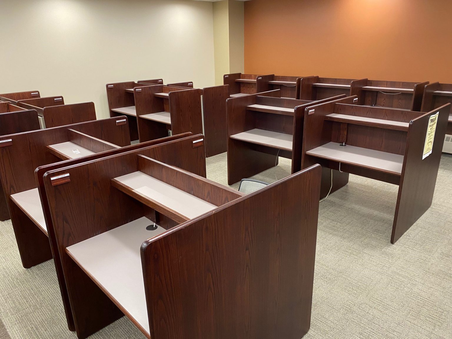 Study Carrels for Summer! – Warren E. Burger Library