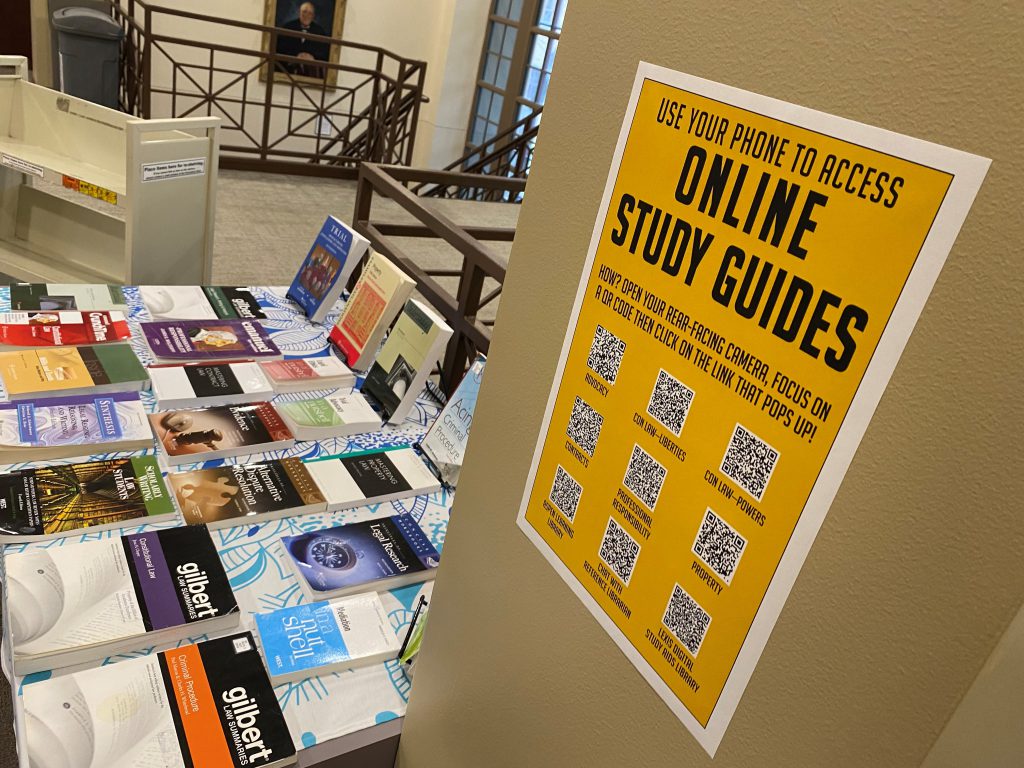 Finals Book Display: Helpful Study Aids – Warren E. Burger Library