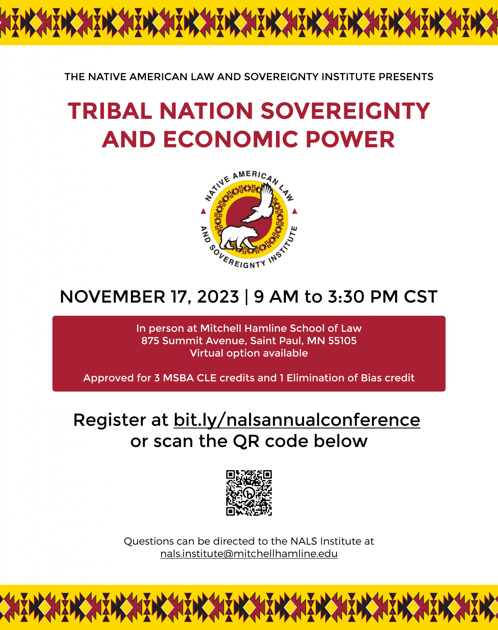 2023 Annual Native Law Conference – Native American Law and Sovereignty ...