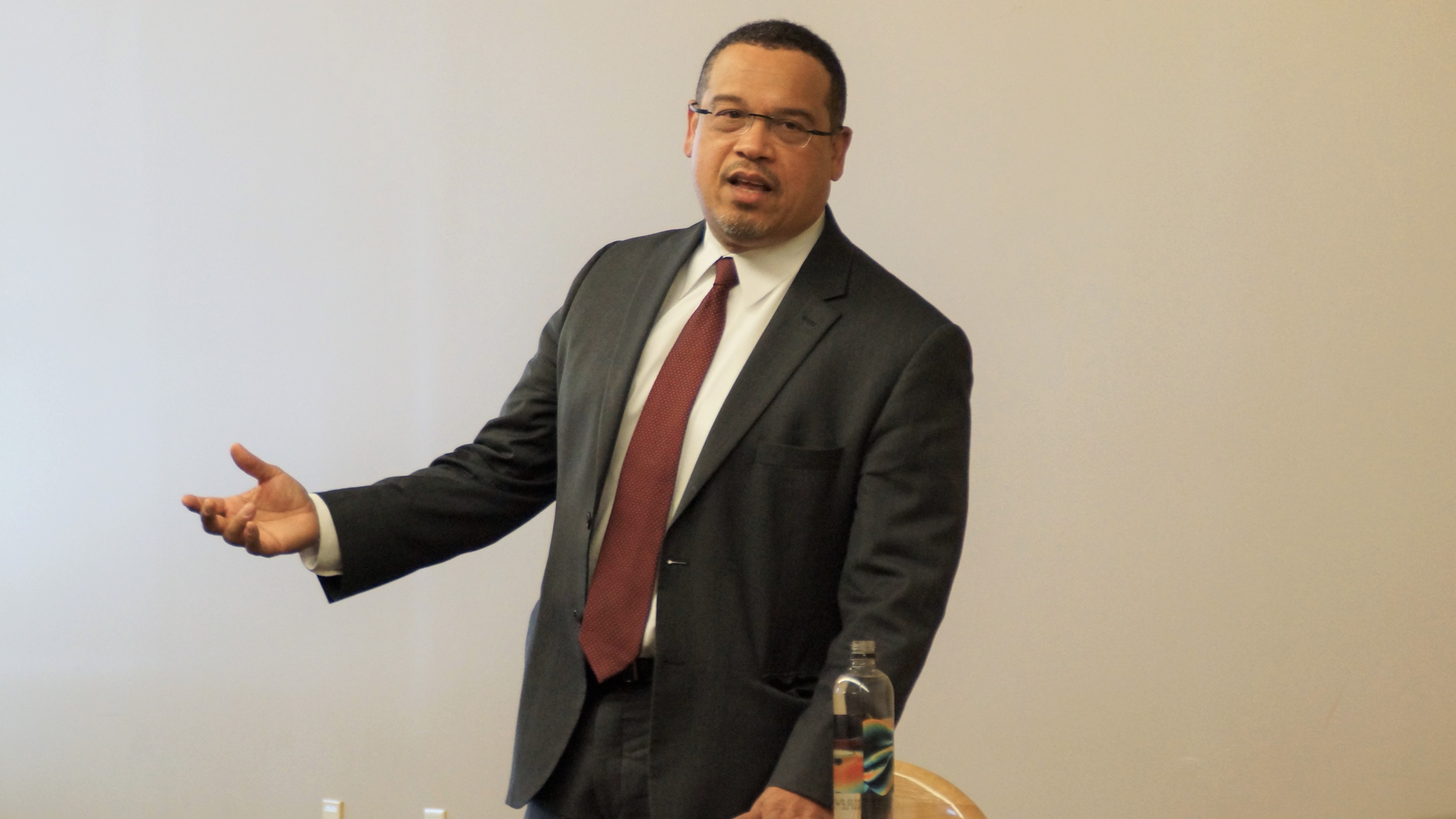 Minnesota Attorney General Keith Ellison discusses criminal justice ...