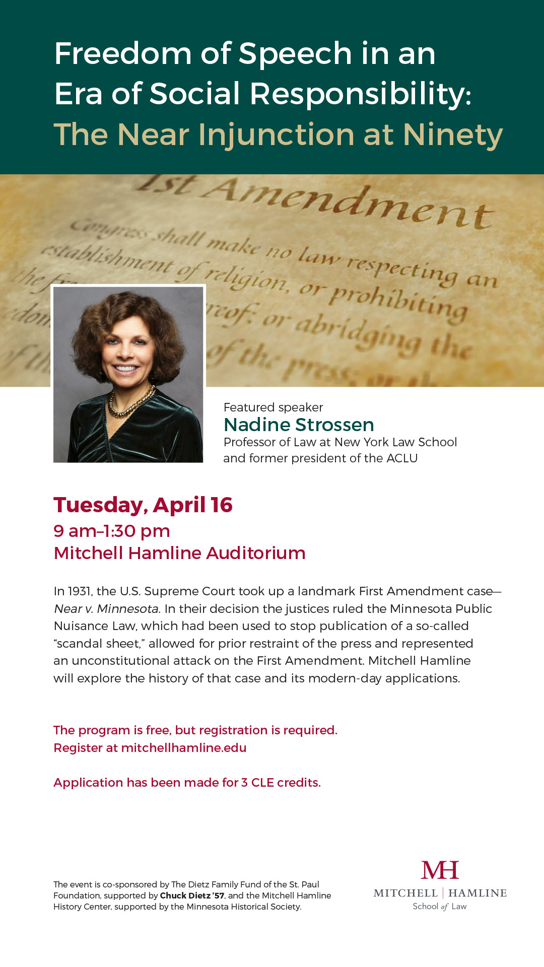 Near vs Minnesota – News and Events | Mitchell Hamline School of Law