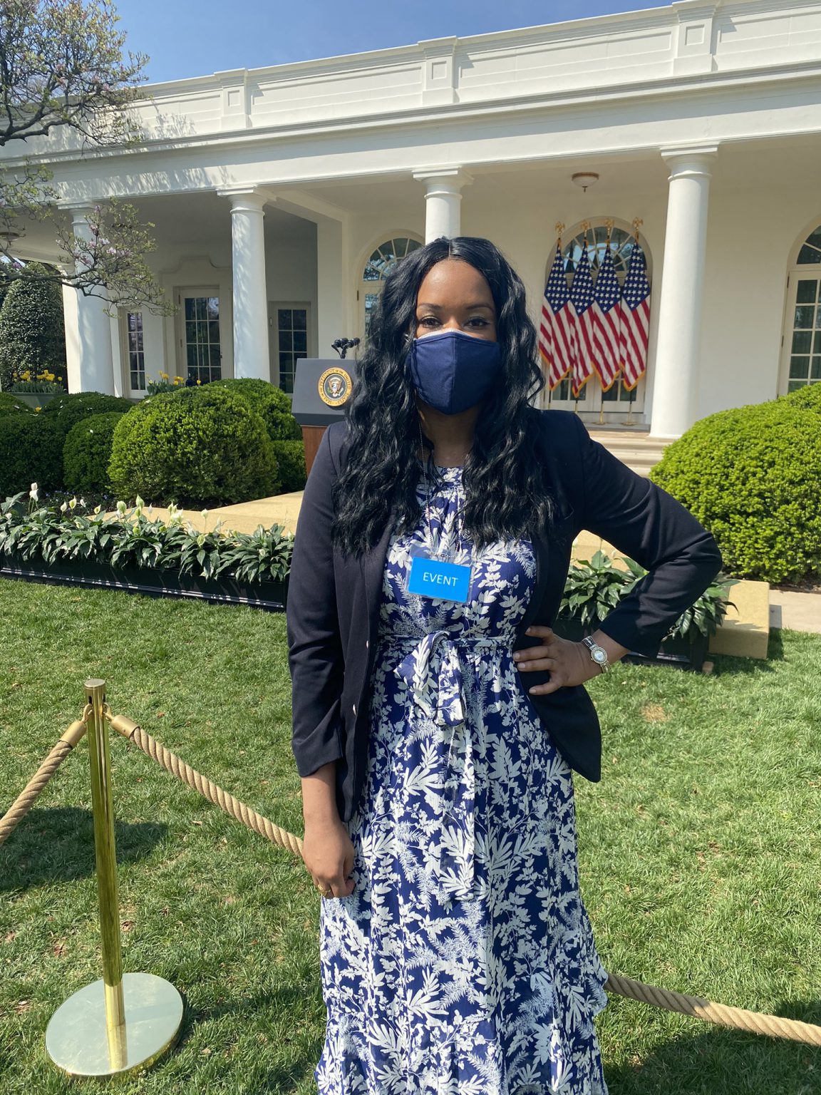 SBA President Amber Goodwin attends White House event on gun violence ...