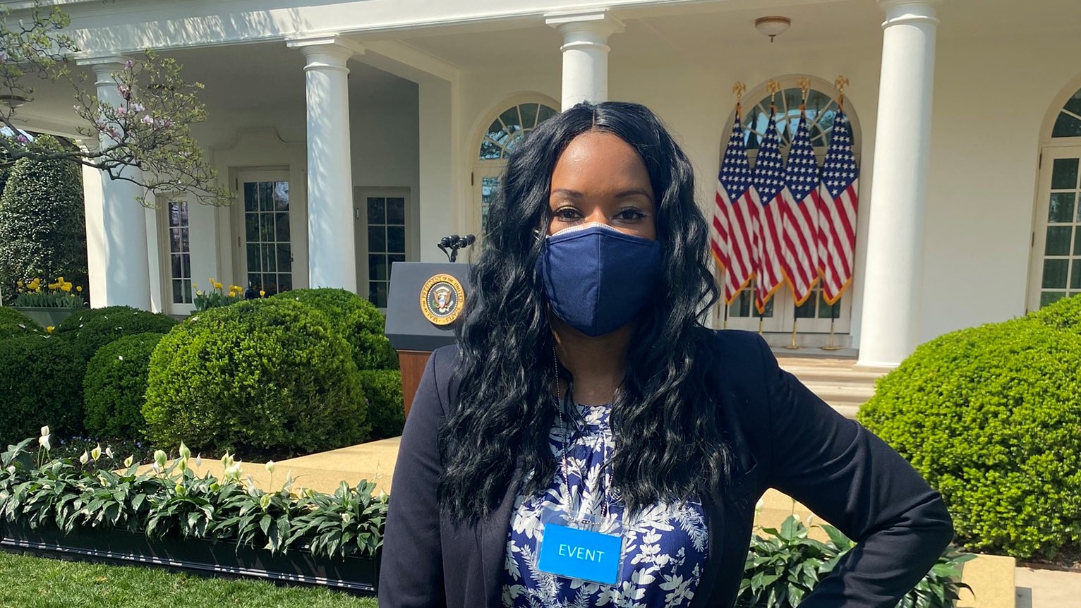 SBA President Amber Goodwin attends White House event on gun violence ...