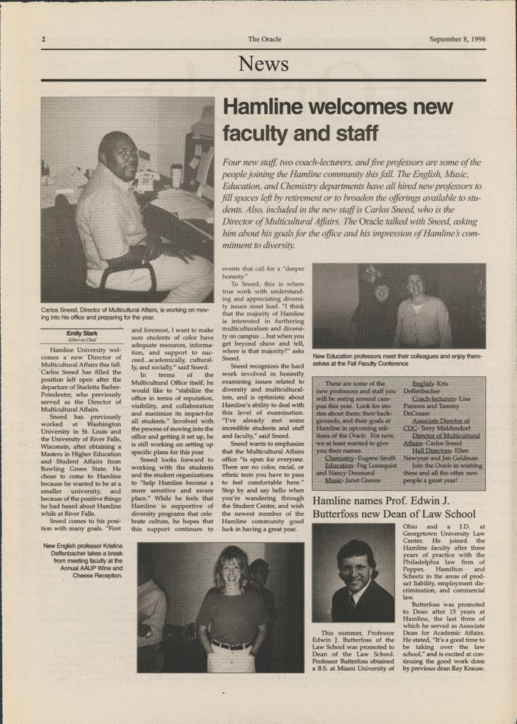 Ed Butterfoss, longtime professor and former Hamline Law dean, retires ...