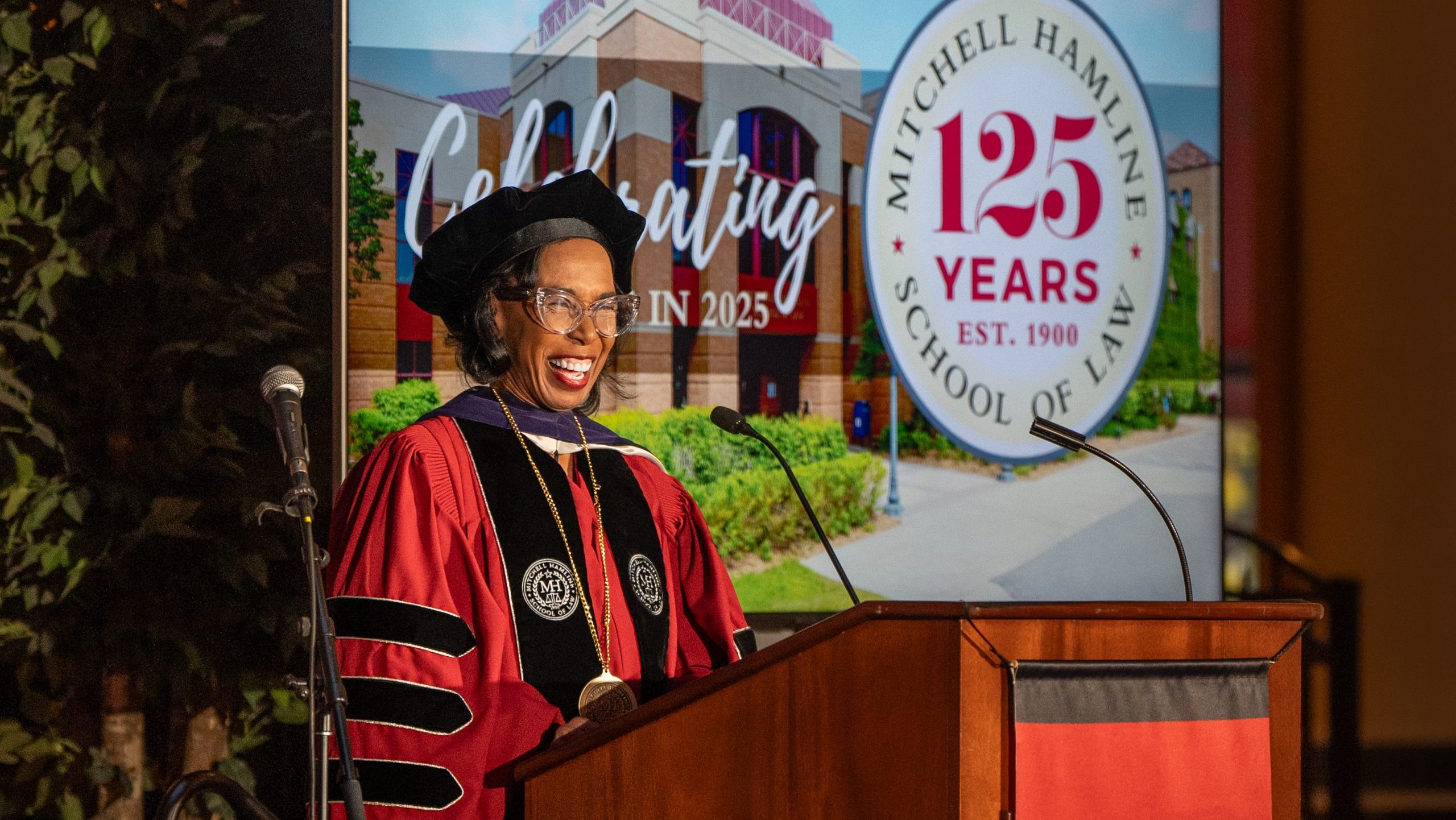 Camille Davidson installed as third president and dean of Mitchell ...