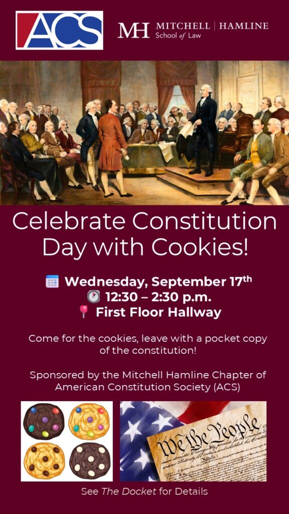 Celebrate Constitution Day with Cookies! – News and Events | Mitchell ...