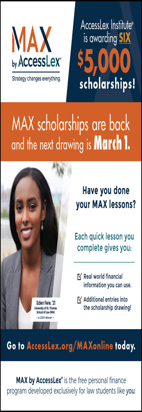 MAX Scholarship Drawing | Current Students